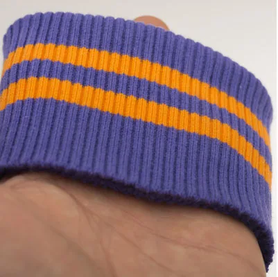 1Pairs Striped Knit Rib Cuff ,Trim Clothing,Jacket,Coat Cotton Stretch ...