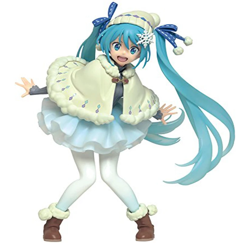 Hatsune Miku Snow Miku Action Figure 1/8 scale painted figure Snowsuit ...
