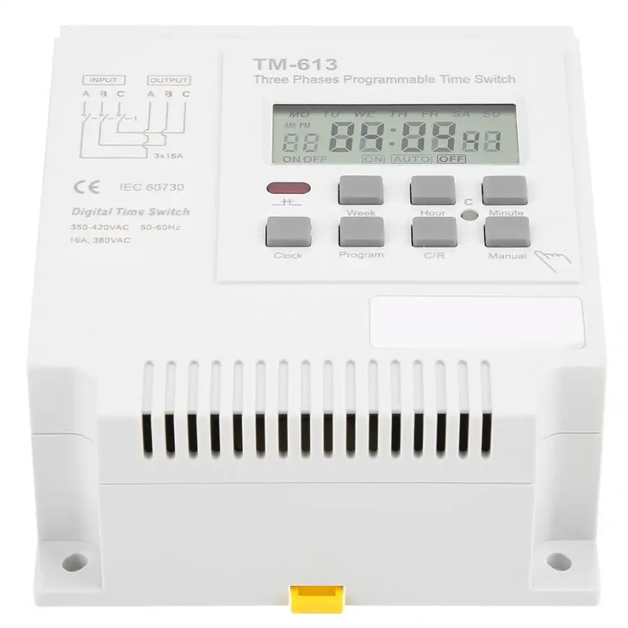 Latching Relay Delay Relay TM-163 Three Phases 380V Smart Digital ...