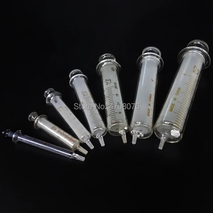 Glass-syringe-with-plastic-cover-Needle-tubing-without-pinhead-Glass ...