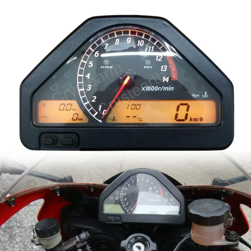 Motorcycle Speedometer Instrument Gauges Cluster Odometer Tachometer ...