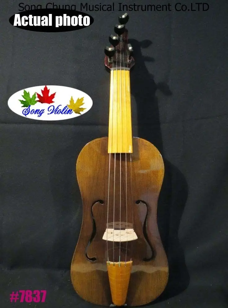 Copy Of Old Instrument5 Strings 14 Viellemedieval Fiddle Powerful Sound 7837 In Violin From