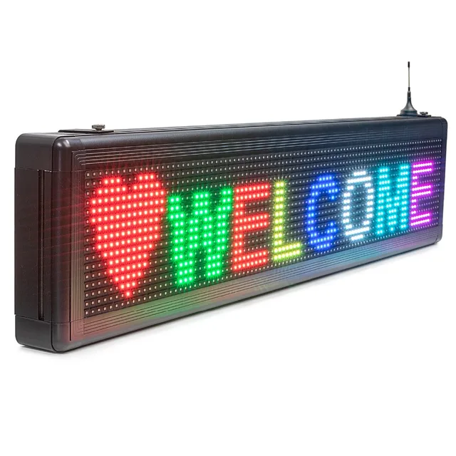 80CM P8mm Outdoor Waterproof RGB Full Color SMD Module LED Sign iOS ...