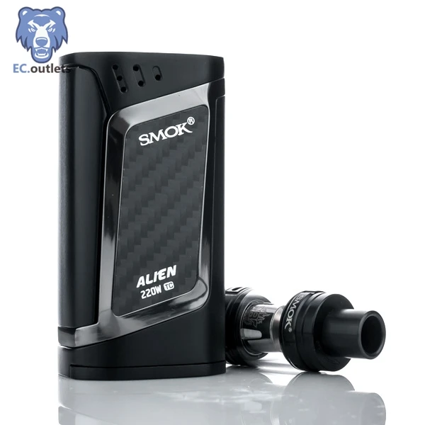 Original Smok Kit Alien Alien 220 W Caixa Mod com 3 ml TFV8 Bebê Tanque ...