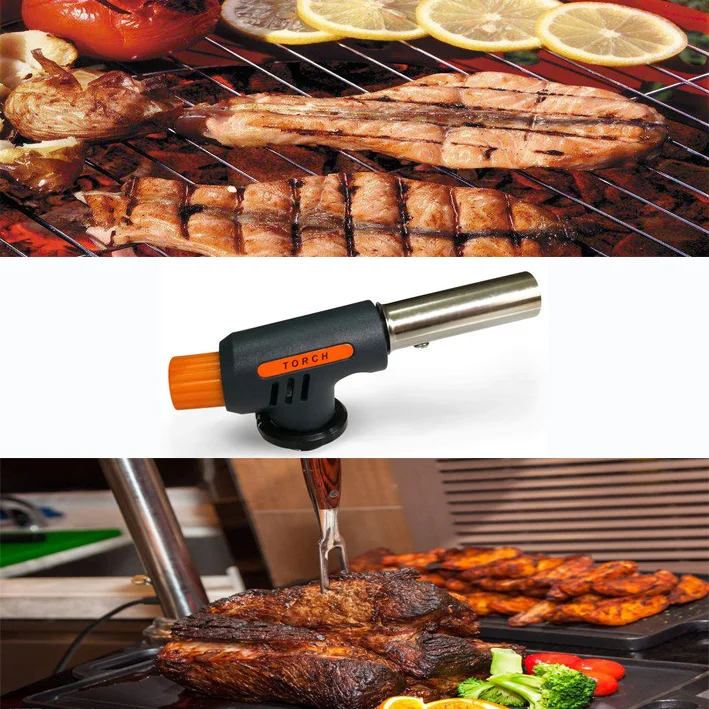 1 PC Barbecue Igniter Stainless Steel+Plastic Lighters Outdoors BBQ ...