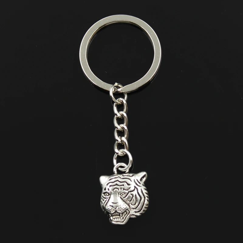 Fashion 30mm Key Ring Metal Key Chain Keychain Jewelry Antique Silver ...