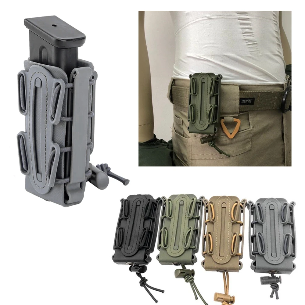 Tactical Magazine Pouch 9mm Molle Pistol Mag Soft Shell Mag Pouch with Tactical Magazine Pouch 9mm Molle Pistol Mag Soft Shell Mag Pouch with