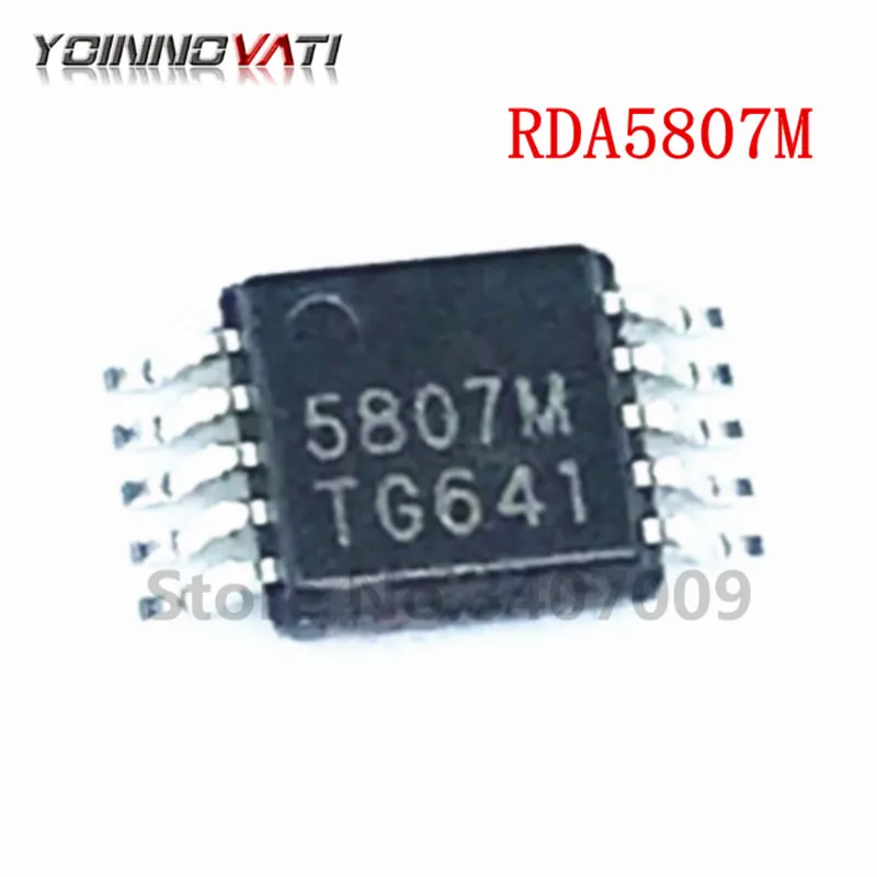 10pcs/lot RDA5807M 5807M wireless stereo radio IC MSOP 10 new original|Connectors| - AliExpress