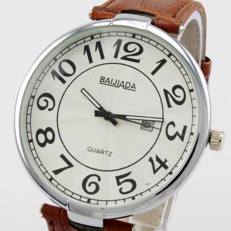 Venta > reloj de mano con numeros grandes > en stock