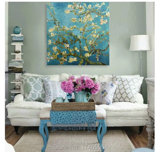 Wall Art Picture For Living Room Home Decor Van Gogh Apricot Blossom wall-art-picture-for-living-room-home-decor-van-gogh-apricot-blossom