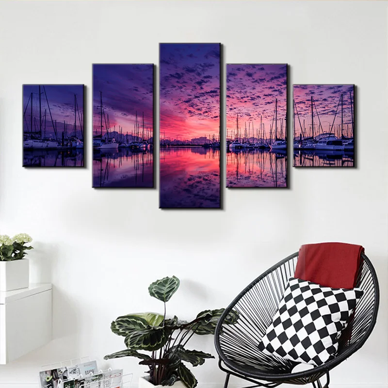 Steed Modular Canvas HD Prints Posters Home Decor Wall Art Pictures 5 ...