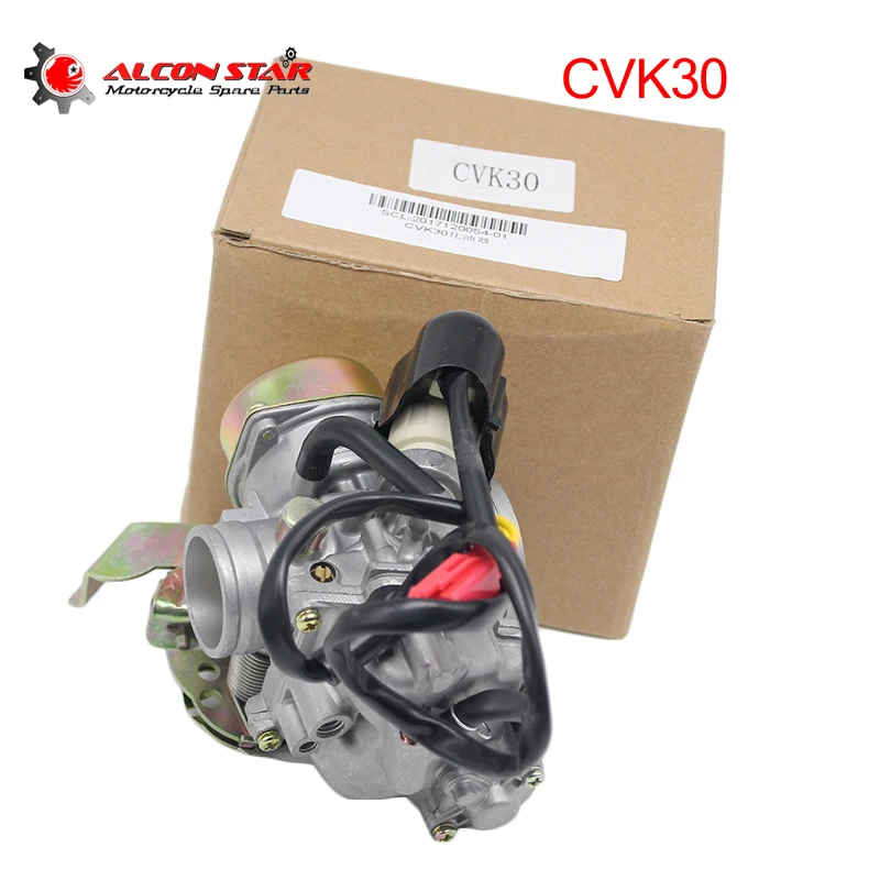 Alconstar-Aluminum-CVK30-30mm-Motorcycle-Carburetor-Carb-with-Heater ...