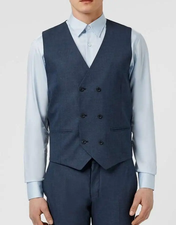 Online Buy Wholesale Mens Double Breasted Waistcoat From China Mens