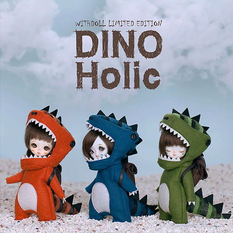 OUENEIFS Dino Holic Azure Withdoll BJD SD Dolls 1/8 Body Model Baby ...