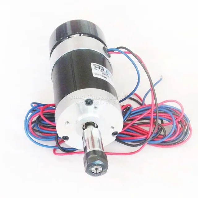 Powerful 400W Brushless Spindle Motor ER11 DC CNC Spindle PCB Engraving ...