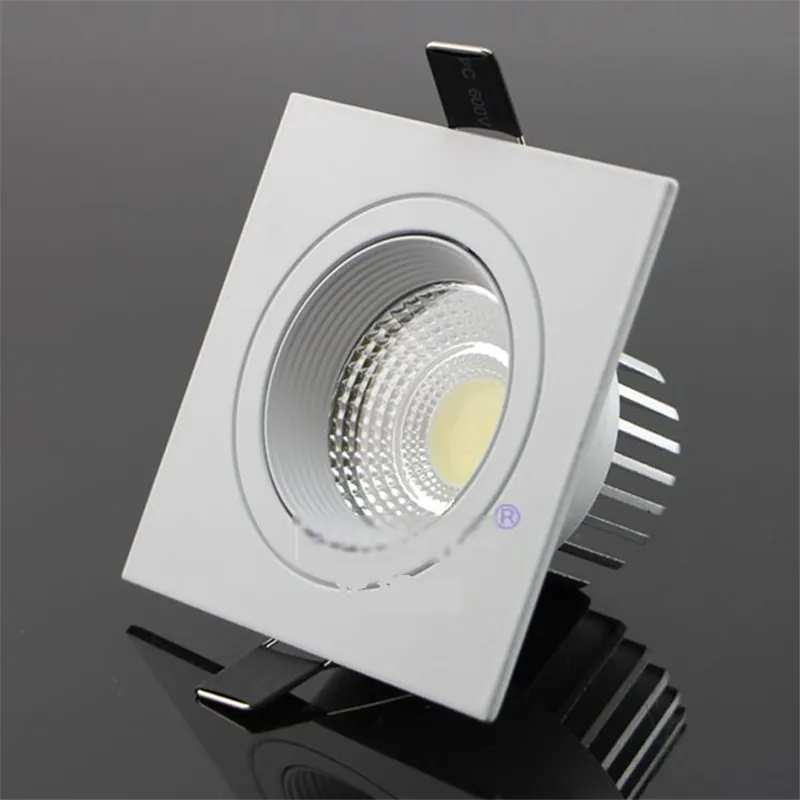Dimmable Square 10w Cob Led Downlight Cob For Luminaria Decoration ...