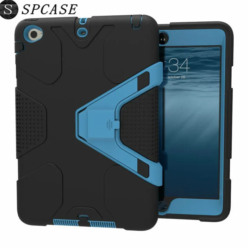 SPCASE Geometric 킥 Silicon Case 대 한 Apple iPad Mini Armor Defender Drop ...
