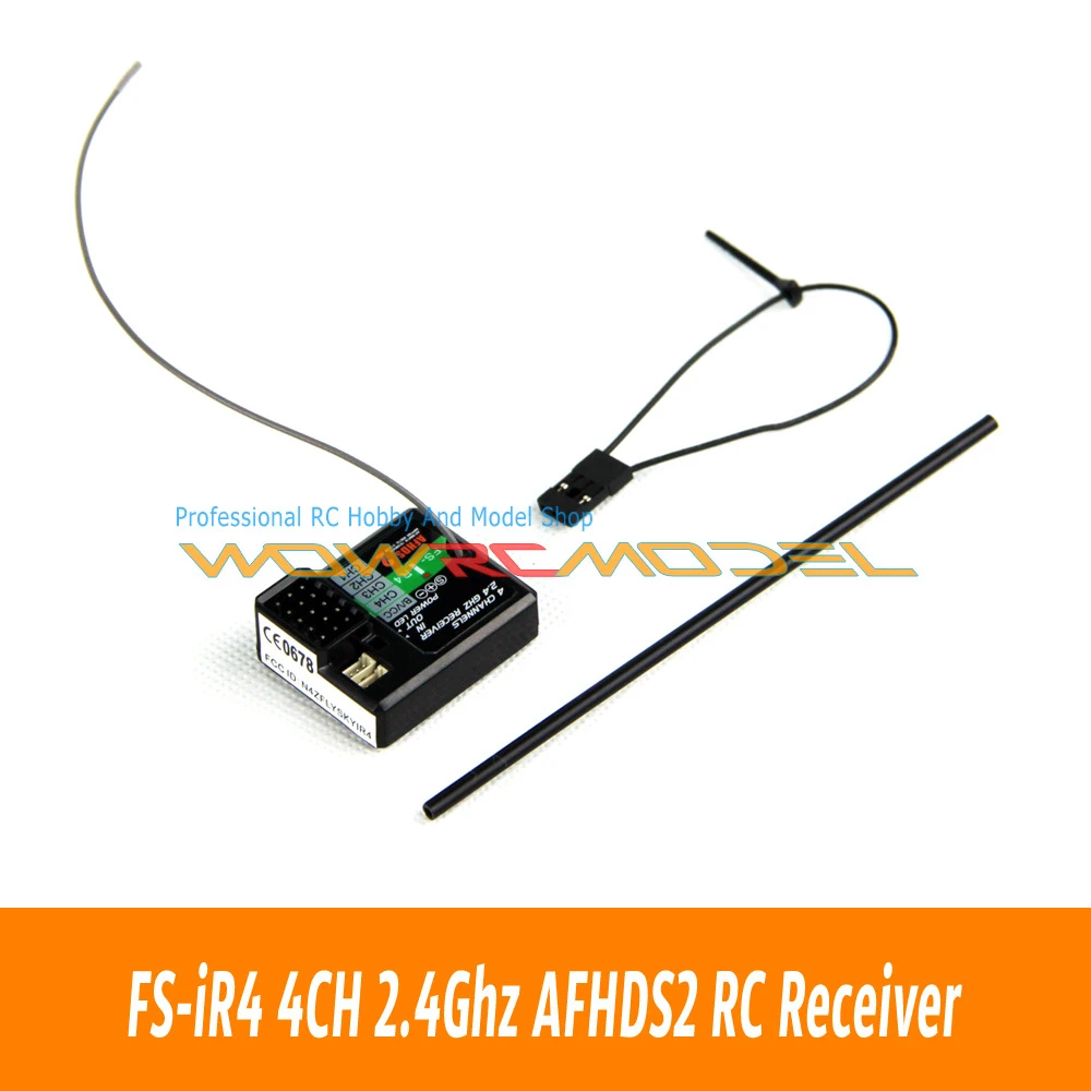 Flysky FS iR4 4CH 2.4Ghz AFHDS2 RC Receiver For FS iT4 FS IR4|rc ...