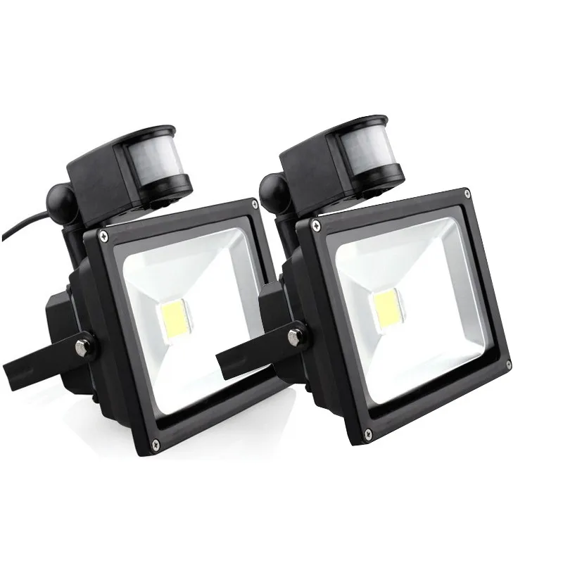 LED Flood Light 10W PIR Infrared Motion Sensor 20W 30W 220V Sensor ...