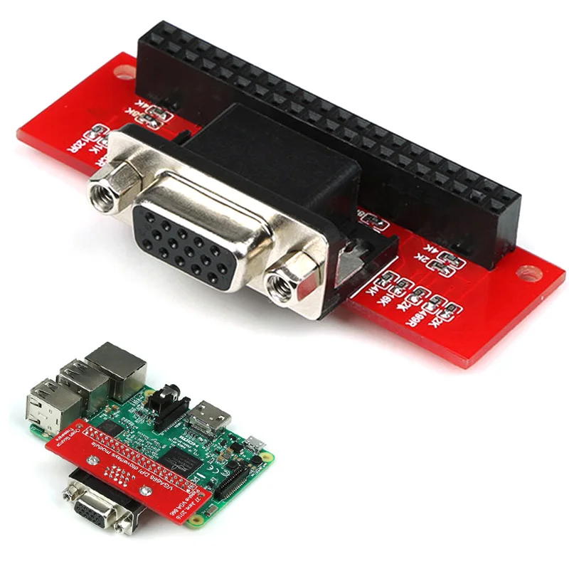 Ep 0073 Vga666 Gert Vga Adapter Board Module Gpio To Vga For Raspberry