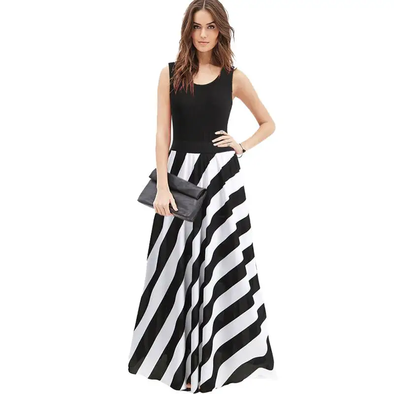 Buy Zqlz 2017 Summer Evening Party Maxi Dress Women Fashion Sleeveless Sexy
