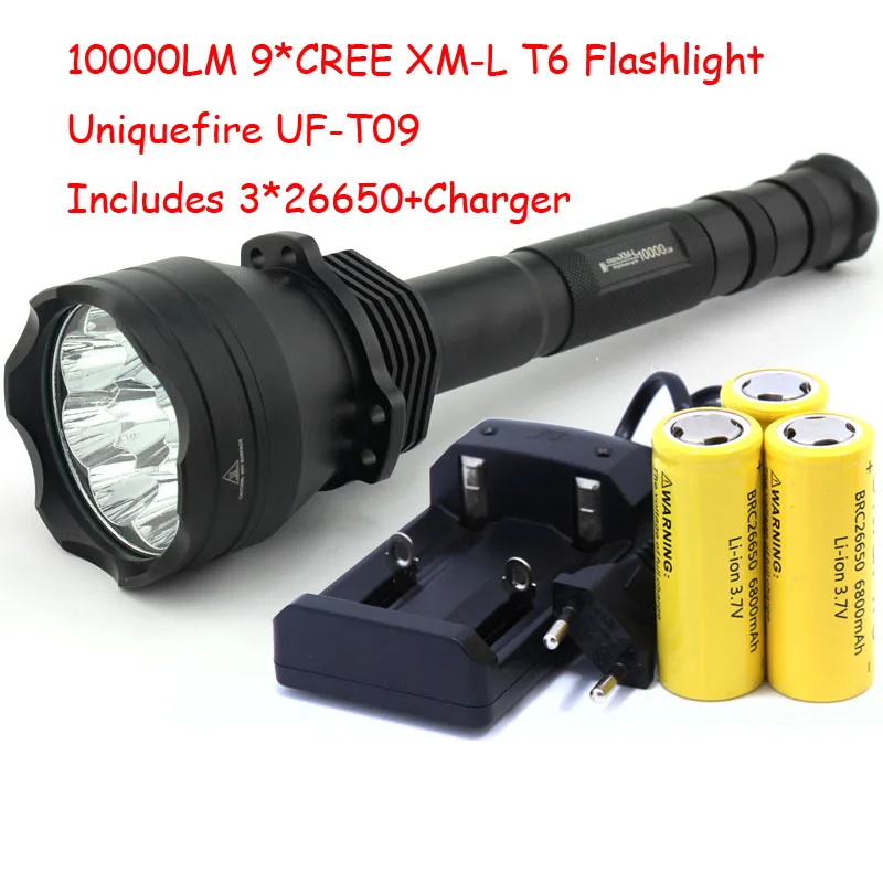 Acquista all'ingrosso Online 10000 lumen torcia elettrica da Grossisti ...