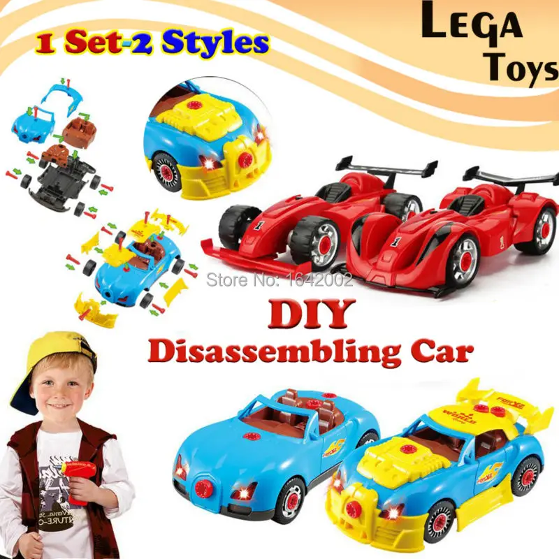 Diy Disassembling F1 Model Kit Racing Car Take-a-part Toy For Kids With ...