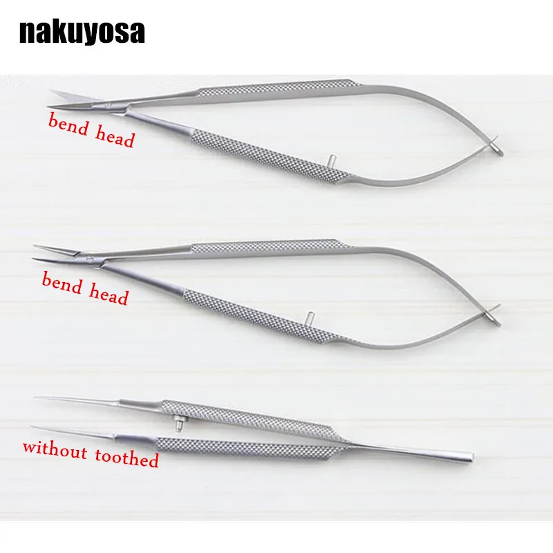 14 cm ophthalmic microsurgical instruments Needle Holder Micro scissors ...