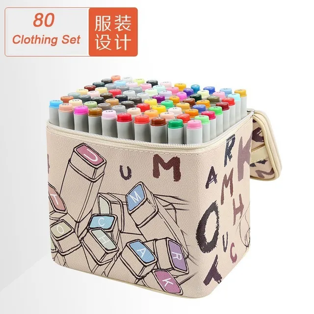 TOUCHMARK Markers Pen Set 40/60/80/168 Color Animation Sketch Marker ...
