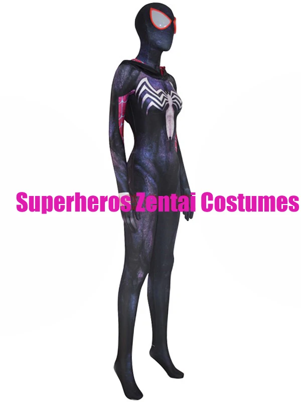 Gwenom Cosplay Costume Woman Venom Symbiote Spider Gwen Stacy Spiderman ...
