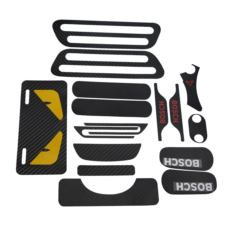 KODASKIN Motorcycle 3D Carbon Fiber Electric Car Brake Light Sticker kodaskin-motorcycle-3d-carbon-fiber-electric-car-brake-light-sticker