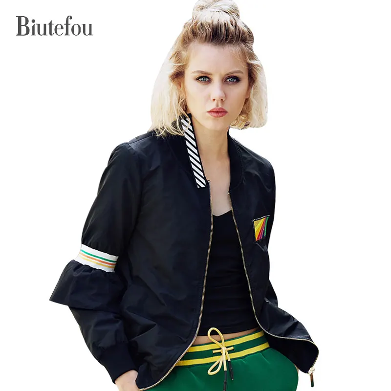 2019 women fashion embroidery moon sequined pattern Jackets spring new ...