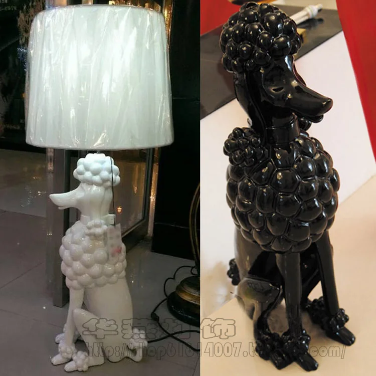 Poodle-resin-lamp-floor-lamp-floor-lamp-post-modern-high-grade ...