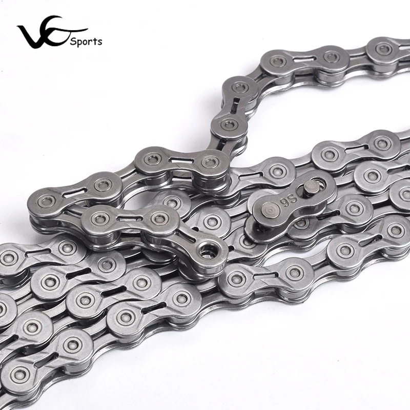 Bicycle chain ultralight 9 speed hollow bike chains 9S speed 116 links ...