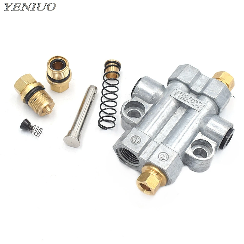 Detective volumetric Grease Oil distributor /separator valve divider 2 ...