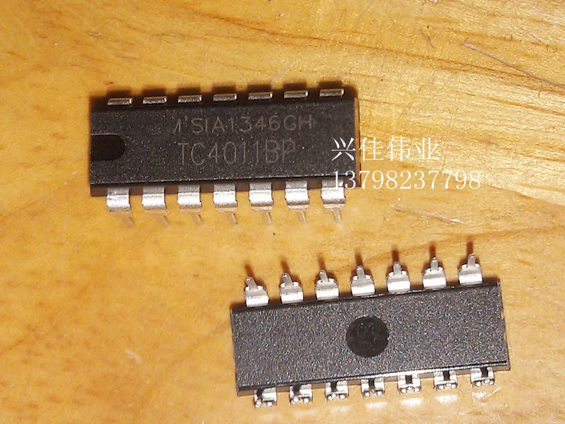 10 pcs 새로운 tc4011bp tc4011 라인 dip 14 쿼드 2 입력 nand 게이트|반도체 집적회로 ...