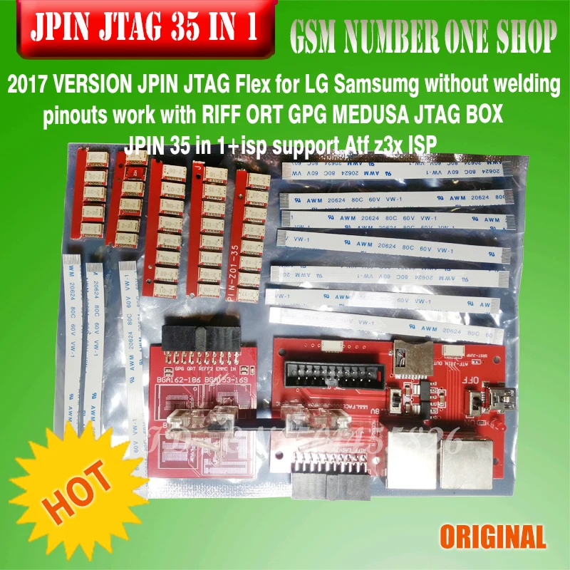 Купить оригинальный новый moorc jpin для JTAG разъем шлейф 35-в 1 с В ...
