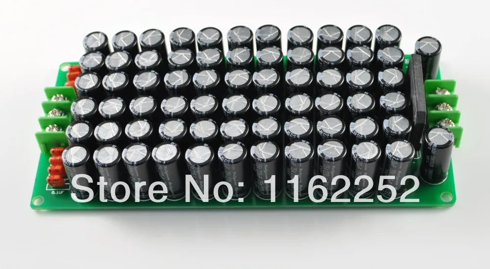 68pcs RUBYCON YXF 220UF/75V Capacitors Matrix DIY KIT Rectifier Filter ...