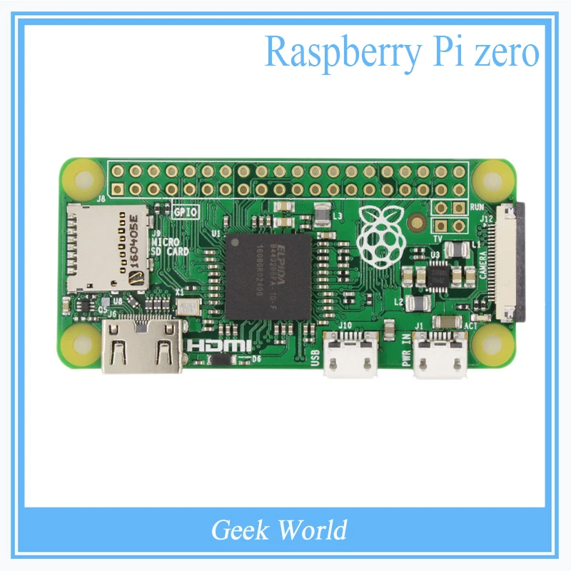 Newest Raspberry Pi Zero V1.3 with 1GHz CPU 512MB RAM Linux OS 1080P HD ...