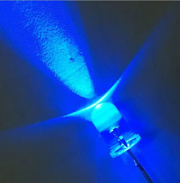 1000pcs/lot 5mm led Blue light bulbs / 5MM Blue Colour LED emitting ...