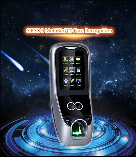 Multibio700 Access Control Zkaccess Fingerprint Reader Verfication ...