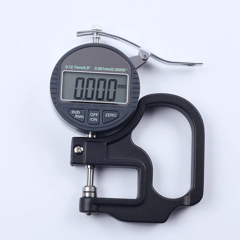 Medidor De Espessura Digital Micr Metro Eletr Nico Lcd Port Til De 10mm
