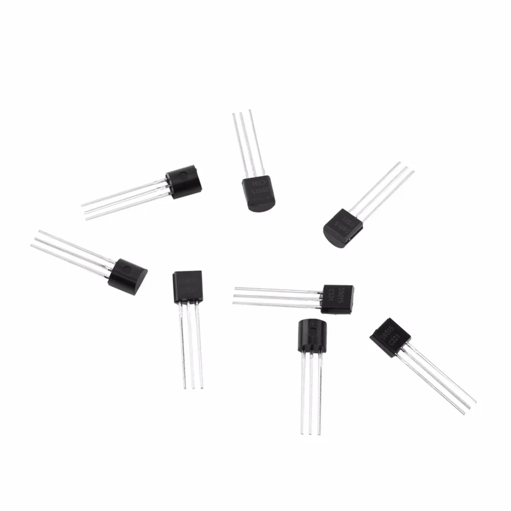 600Pcs 15 Types Transistors TO-92 Assortment Kit Electronic Circuit ...