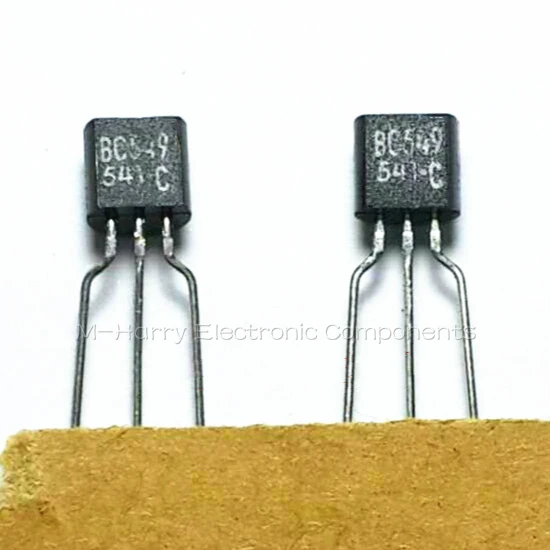 Envío gratis nueva original 100 UNIDS BC549 C C549C BC549C BC549CBU ...