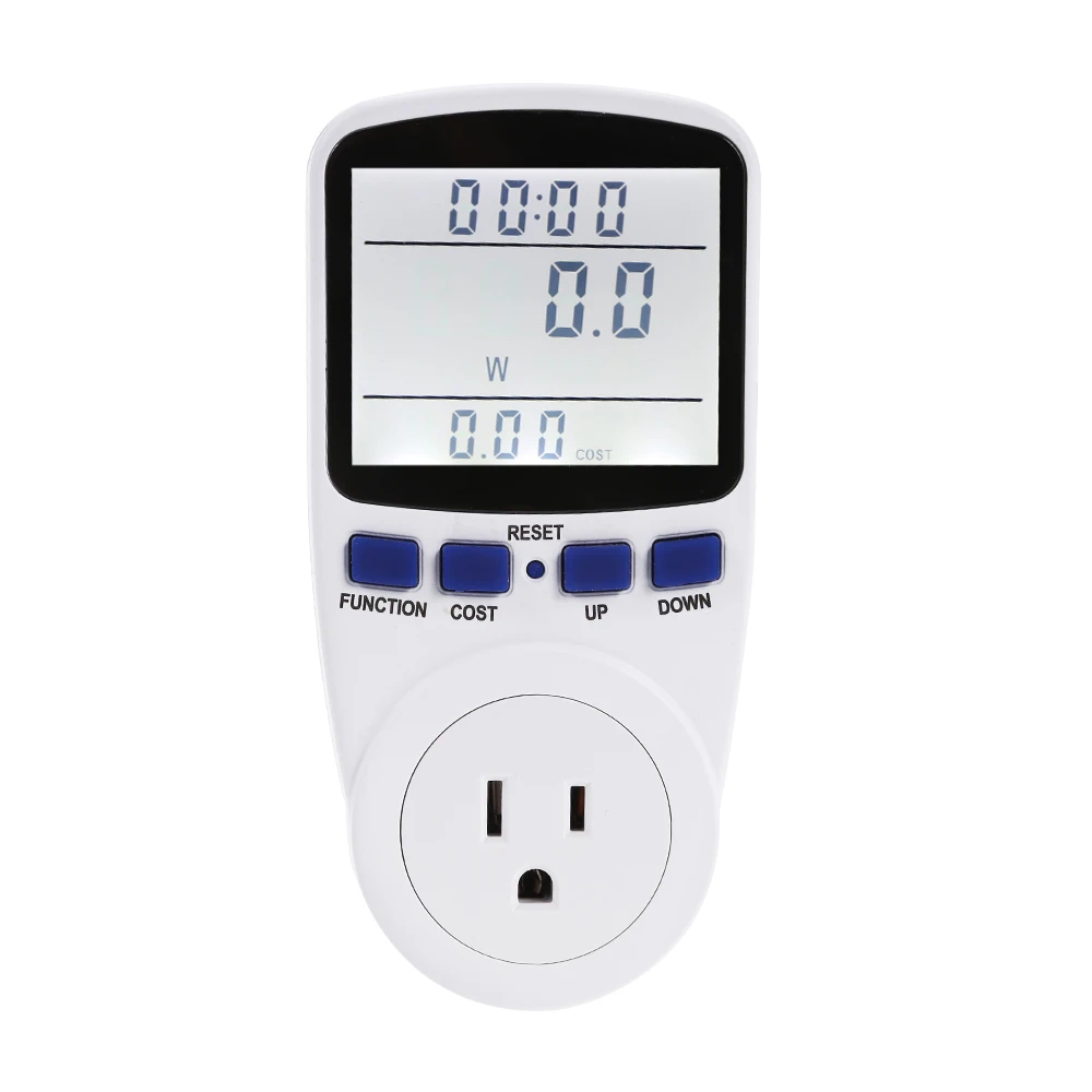 Energy Meter Power Meter Socket Energy Monitor Tools Watt Voltage Amps ...