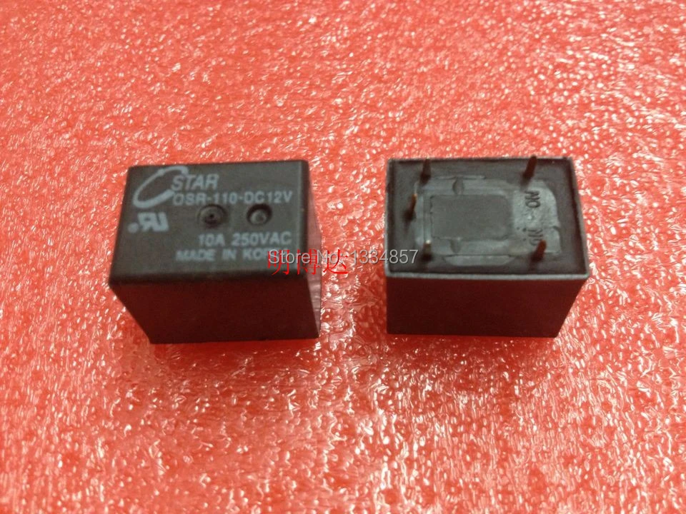 OSR 110 DC12V OSR 110 12V OSR 110 12VDC 5 핀 10A250VAC 12VDC 전원 릴레이 원래 ...