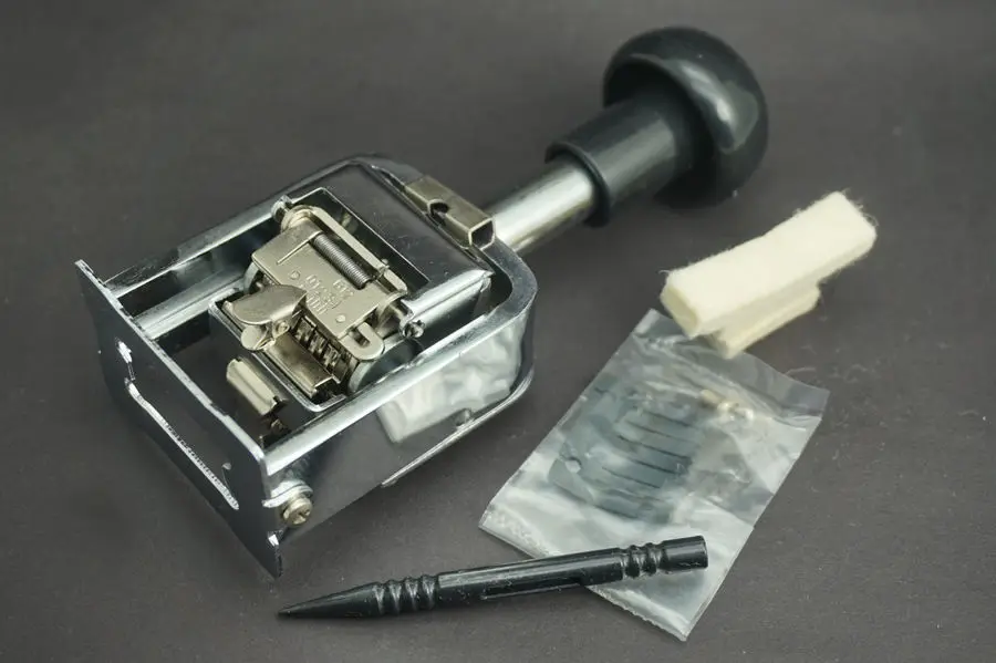 Free Shipping 5 Digit NUMBERING MACHINE Automatic Single Double or ...