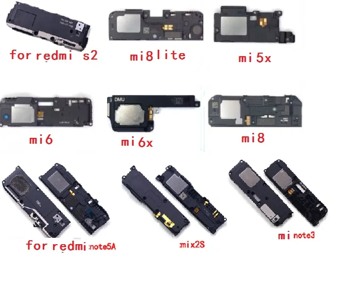 Xiaomi Mi 8SE 5X 6X MIX 2S A1 A2 Lite 용 라우드 스피커, 레드미 노트 5A 프라임 6 프로 S2 3 용 라우드 스피커, 10 개|휴대폰 유동 ...