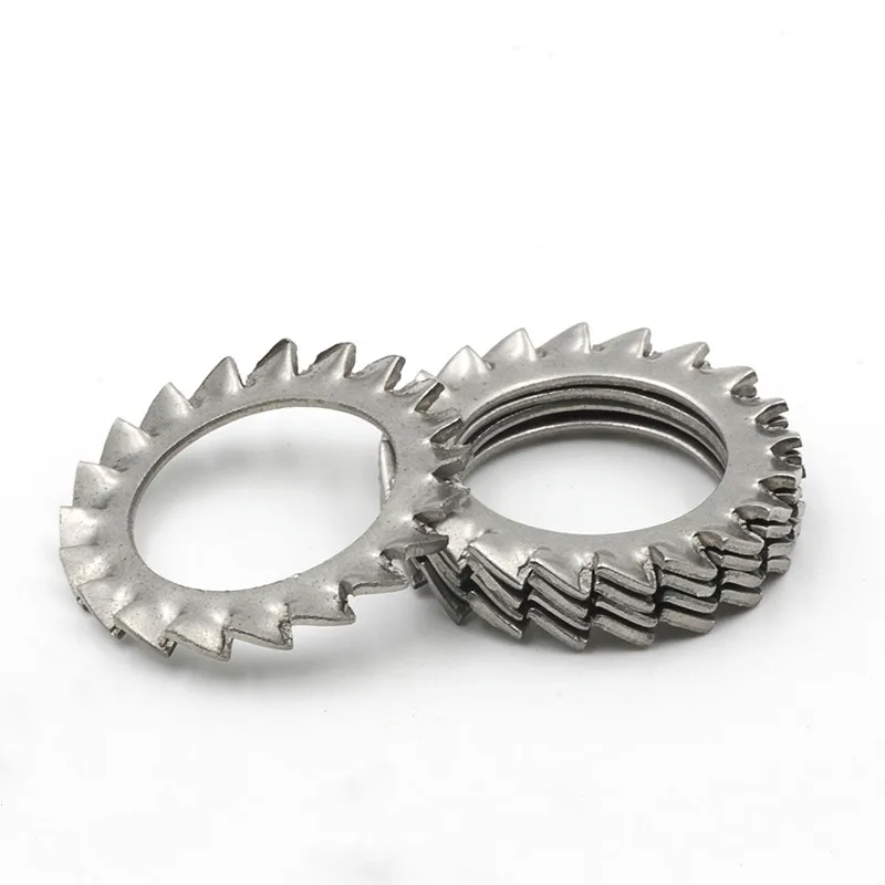 304 Stainless Steel Outer Multi Tooth Washer Stop Washer M18 - Washers ...
