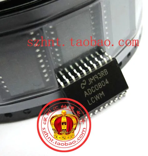 Chip ADC0804 8 bit CMOS successive approximation type A / D converter ...